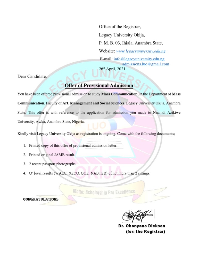 provisional-admission-letter-mac-pdf