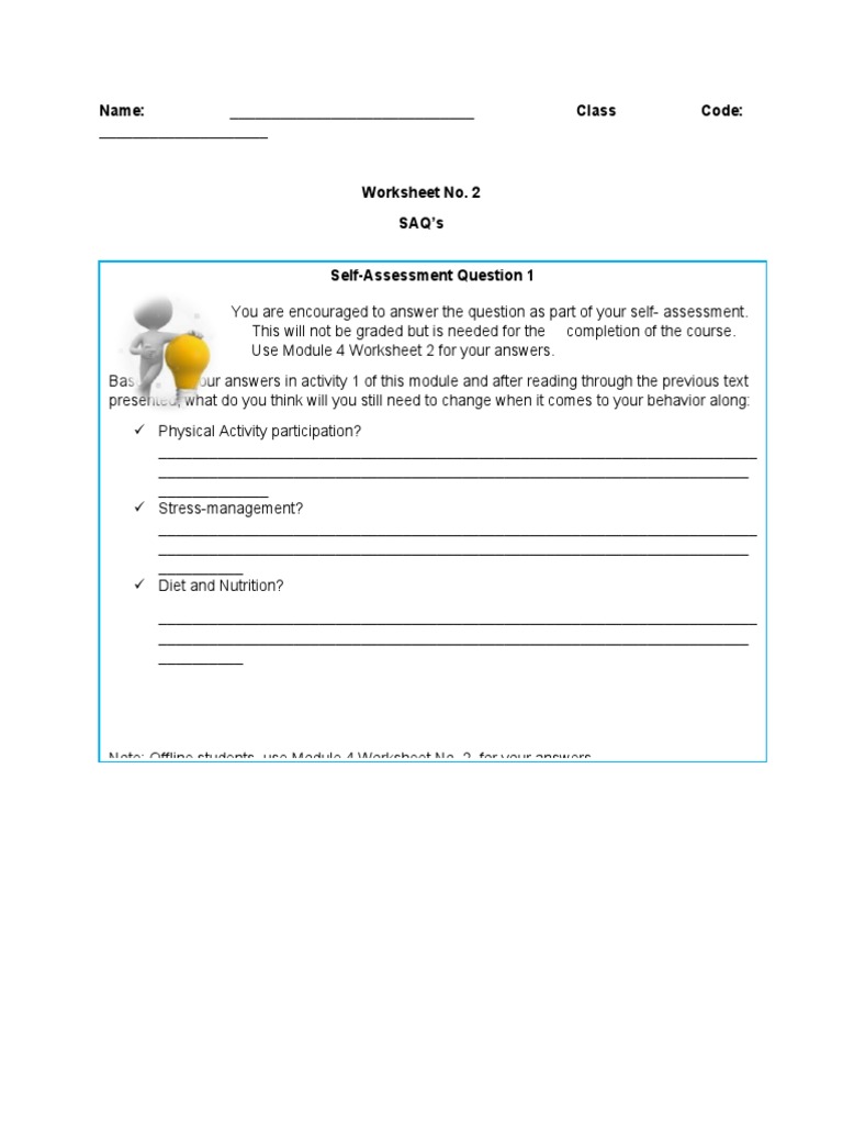 Module 4 Worksheet 2 | PDF