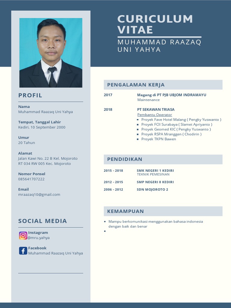 CV Yahya | PDF