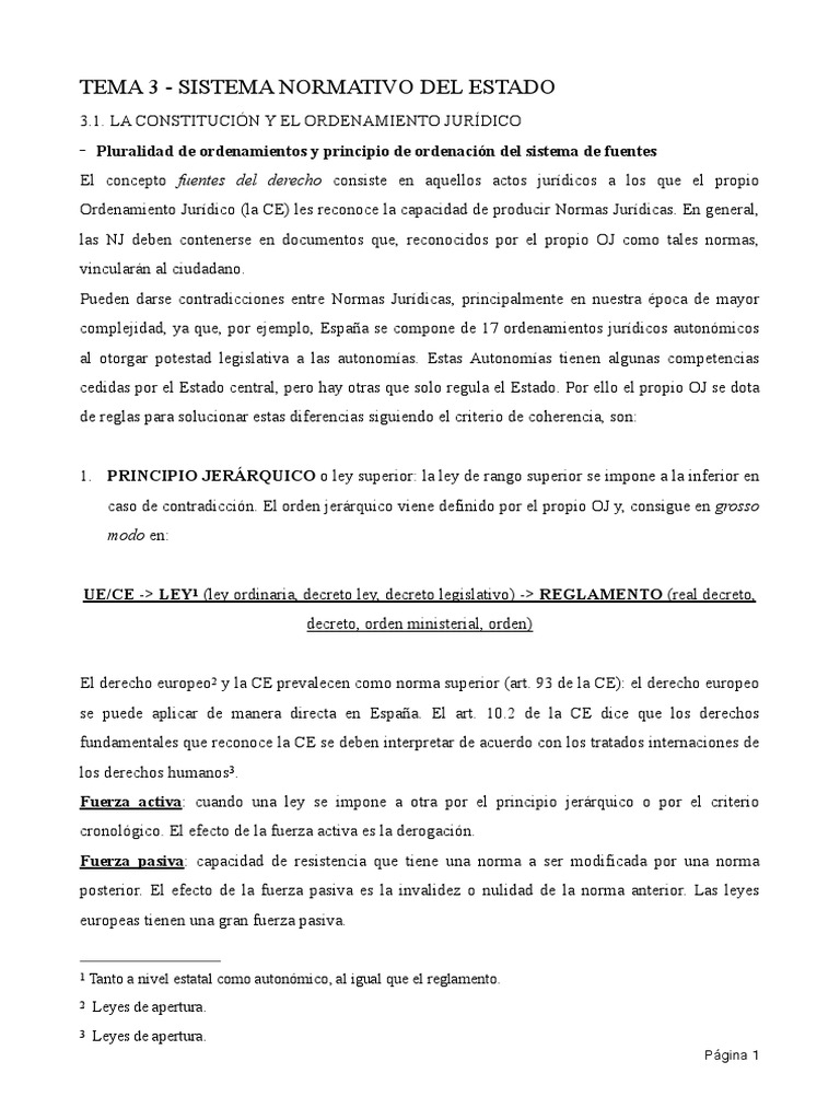 Bloque 3 - Consti | PDF | Tratado | Regulación
