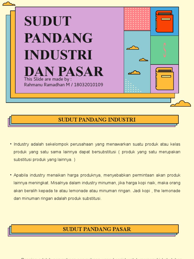 Sudut Pandang Industri & Pasar | PDF