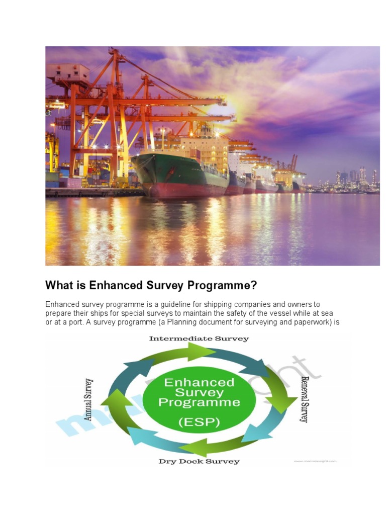 Enhanced Survey Programme | PDF | Oil Tanker | Ships