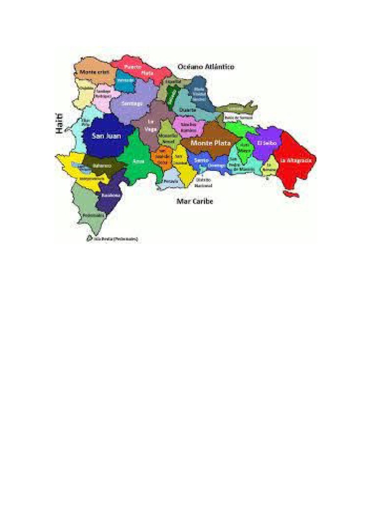 Mapa de Republica Dominicana | PDF