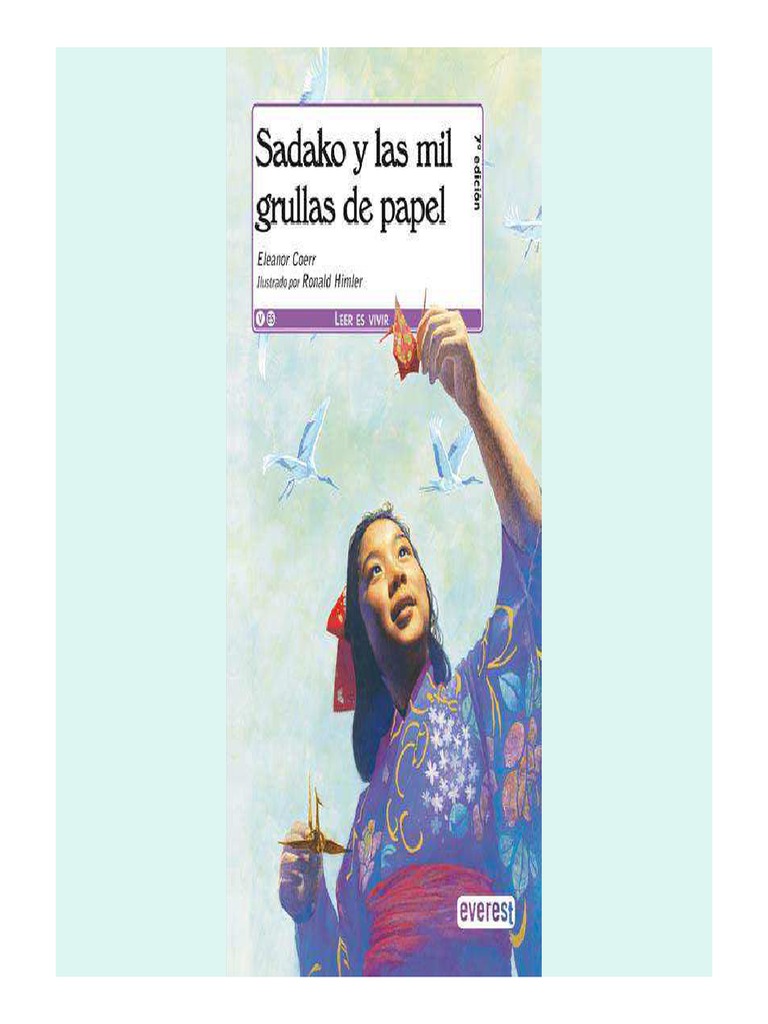 Libro Sadako y Las Mil Grullas de Papel | PDF