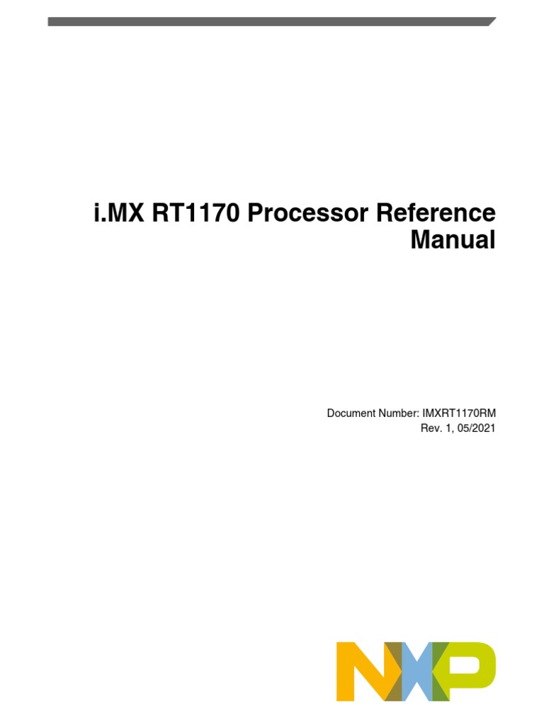 IMXRT1170RM | PDF | Booting | Arm Architecture