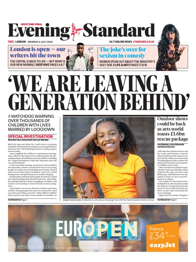London Evening Standard (2020.07.06) | PDF