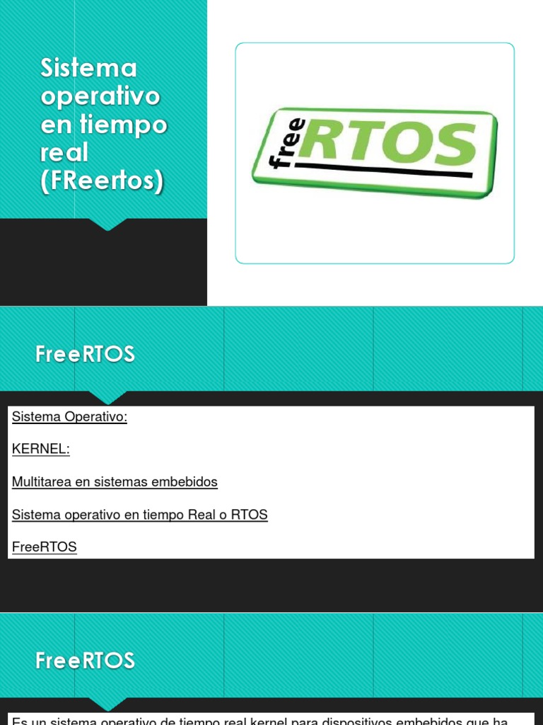 FreeRTOS STM32 | PDF | Software | Programación de computadoras