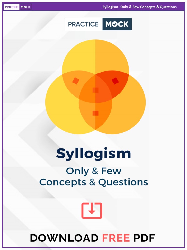 Syllogism Only Few Concepts Questions - Compressed | PDF | Logic | Cognition