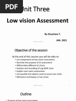 Functional Vision Assessment | PDF | Visual Perception | Eye