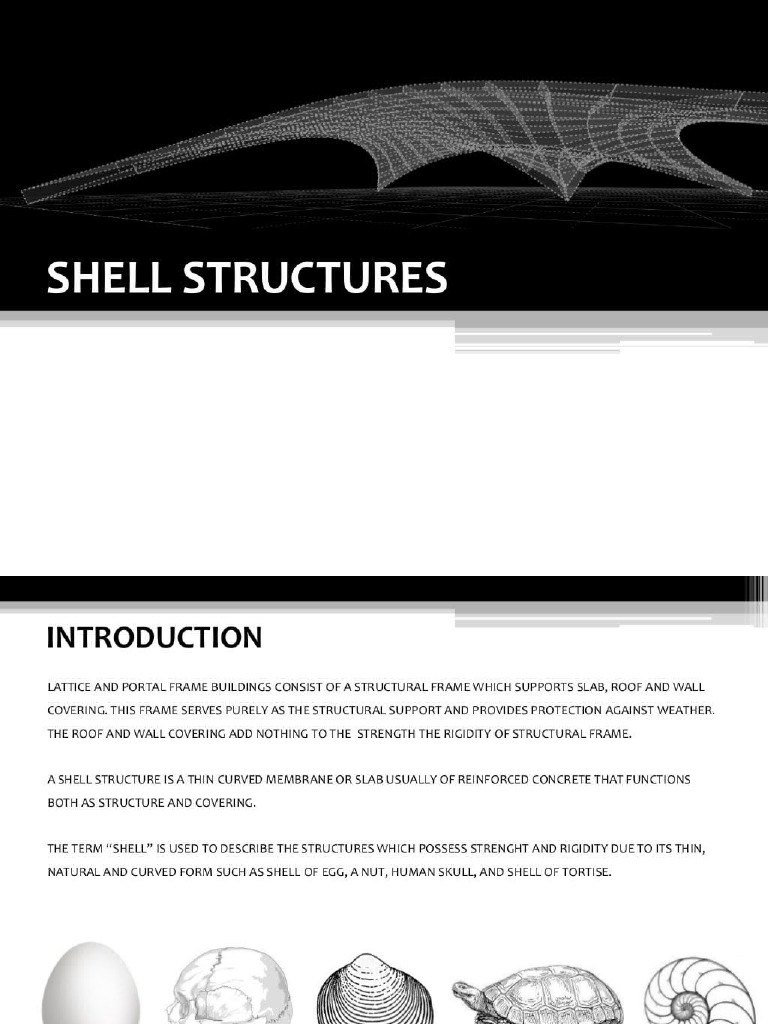 Shell Structures Advanced Building Construction | PDF