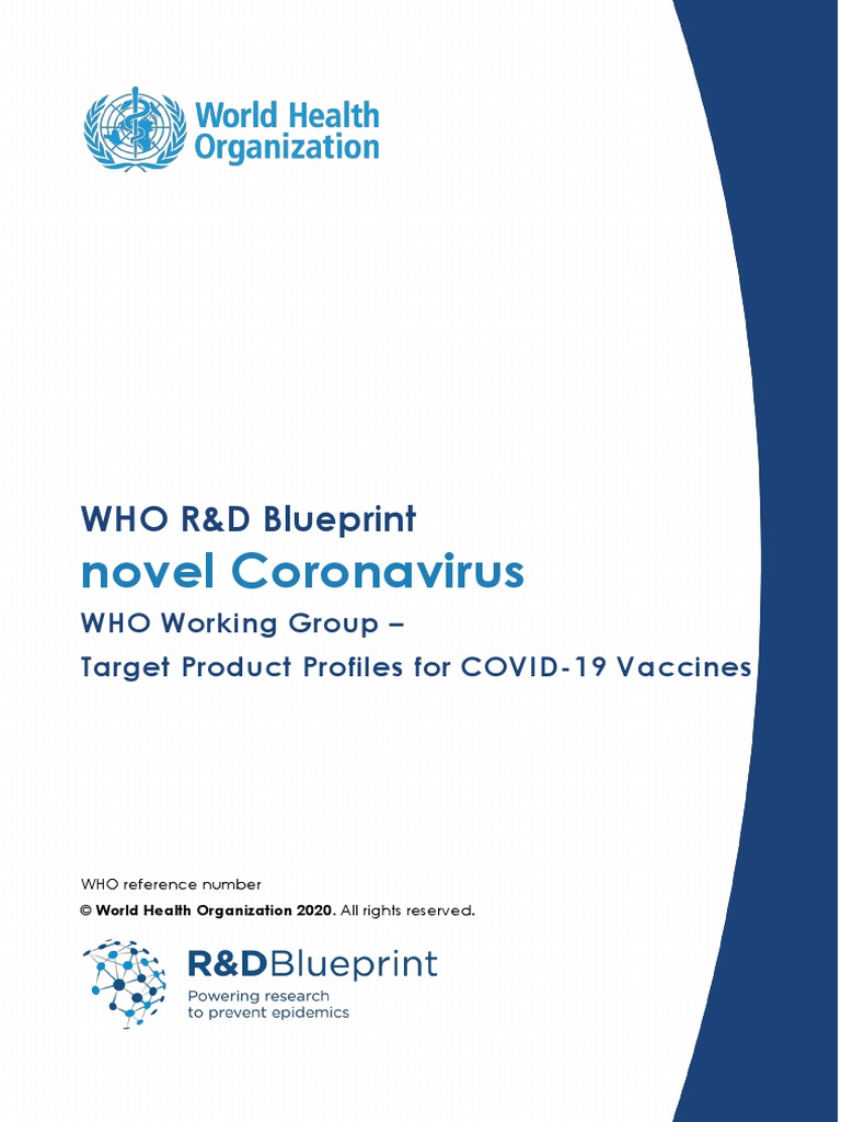 Novel Coronavirus: WHO R&D Blueprint | PDF | World Health Organization ...