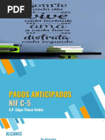 Nif C 5 Pagos Anticipados | PDF | Moneda | Valoración (Finanzas)