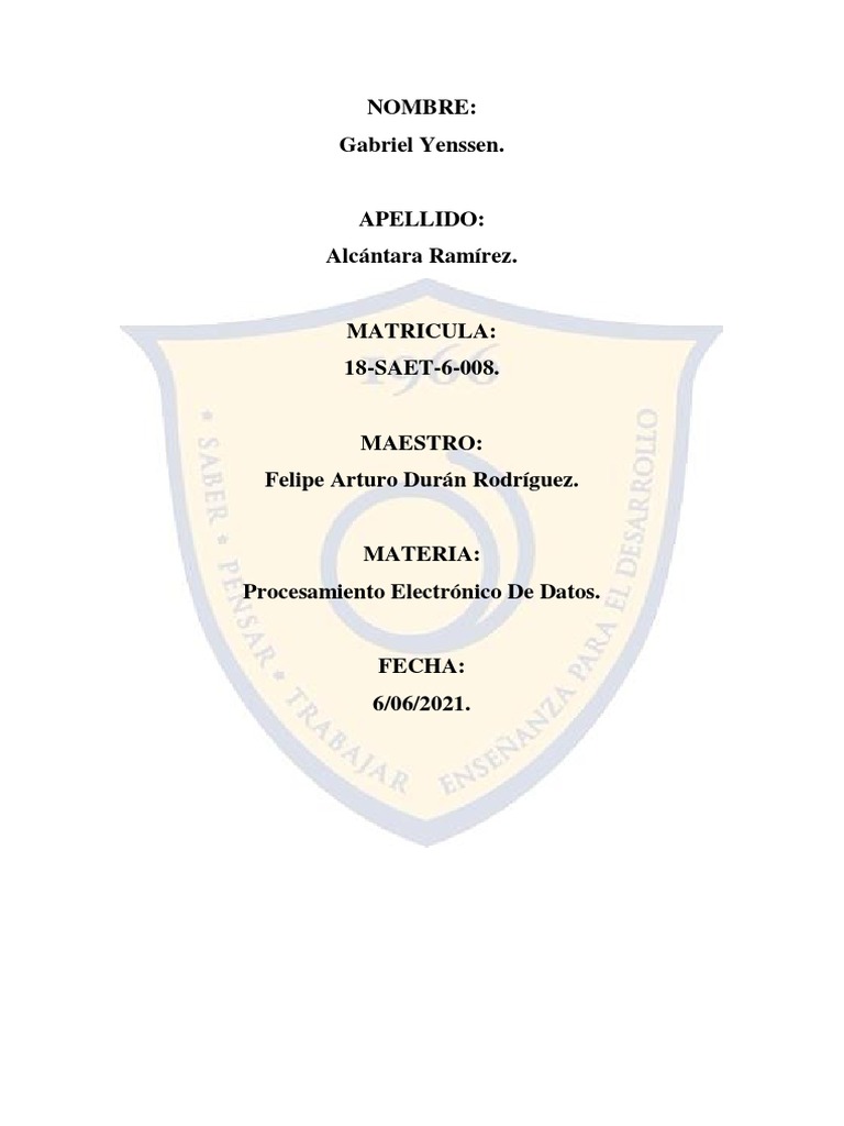 TEMA I Sistema Informatico | PDF | Byte | Poco