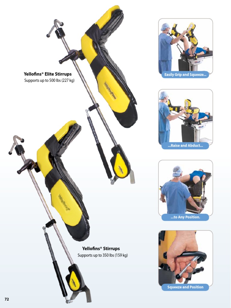Yellofins® Elite Stirrups: Supports Up To 500 Lbs (227 KG) | PDF