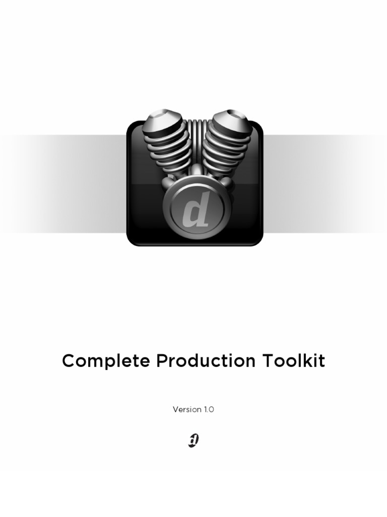 Complete Production Toolkit | PDF | Menu (Computing) | Sound Technology