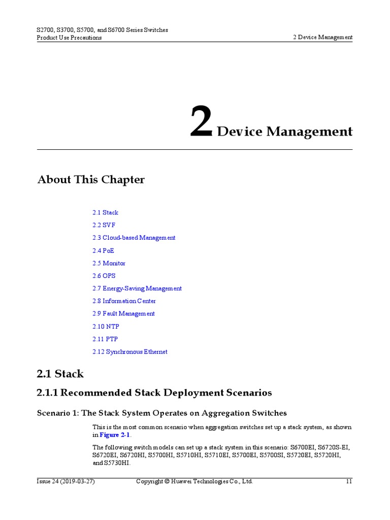 01-02 Device Management | PDF | Computer Network | Network Switch