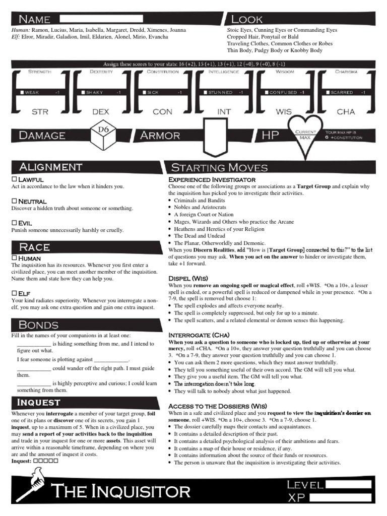The Inquisitor | PDF