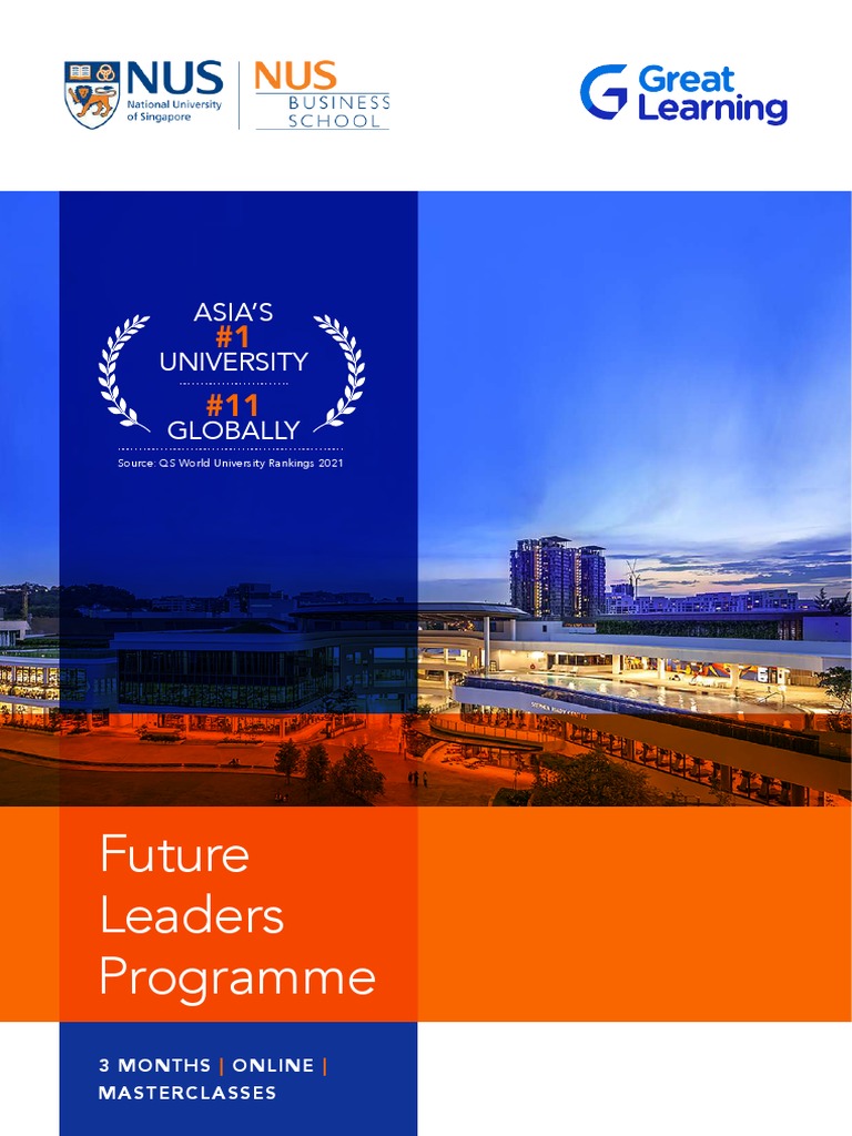 Nus Future Leaders Program Online | PDF | Leadership | Learning