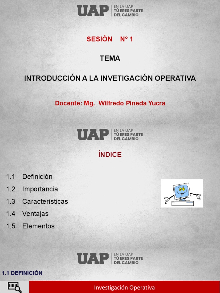 Introducción a la Investigación Operativa: Definición, Importancia ...