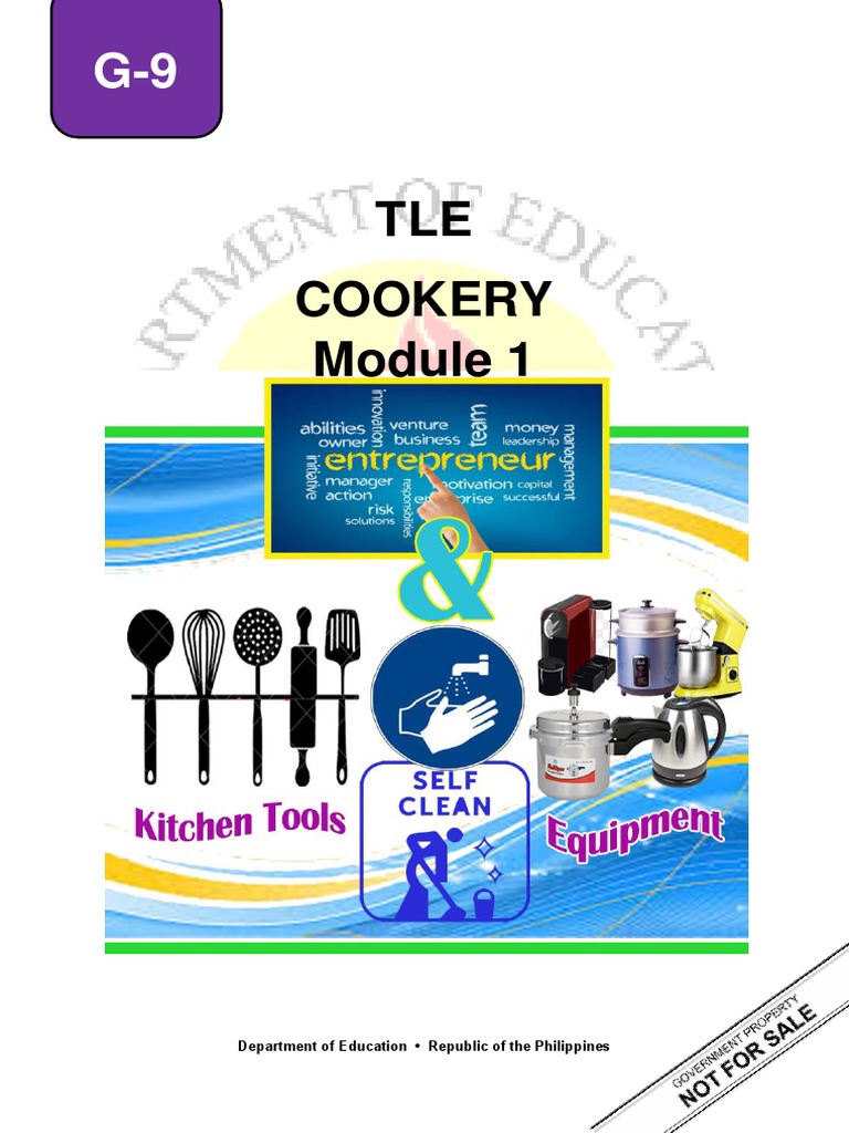 TLE Cookery: Department of Education - Republic of The Philippines ...