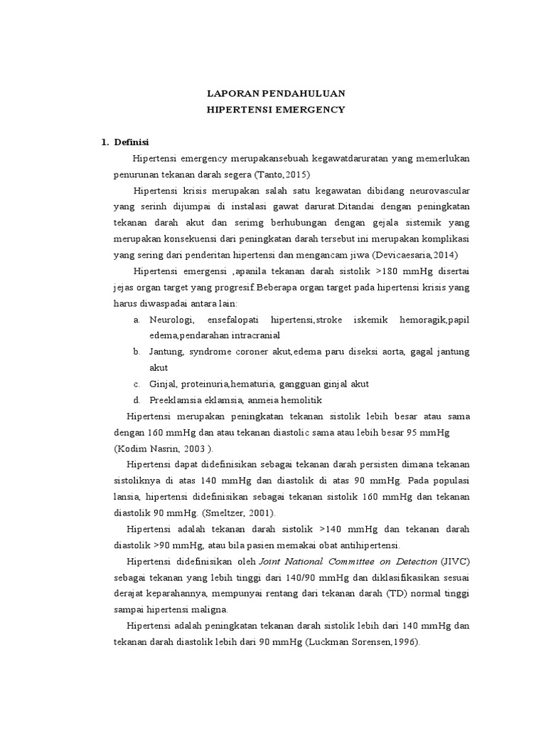 LP HT Emergency | PDF