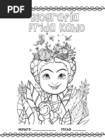 Actividades sobre Frida Kahlo para Niños | PDF