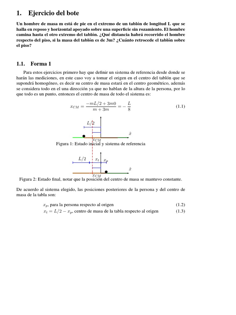 Ejer Tabla-Hombre | PDF | Masa | Mecánica