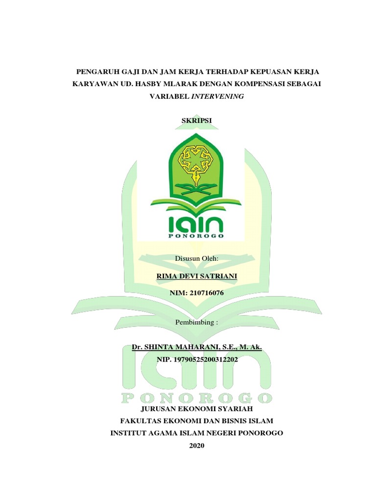 RIMA DEVI SATRIANI - e Tesis PAKAI | PDF