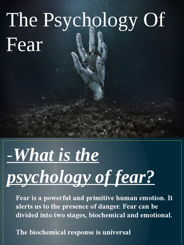 Understanding the Psychology of Fear | PDF