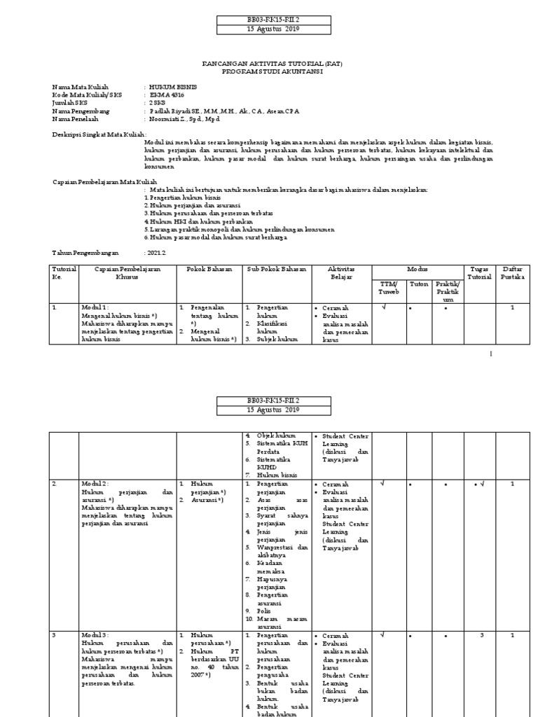 Rat Hukum Bisnis Ekma 4316 Pdf