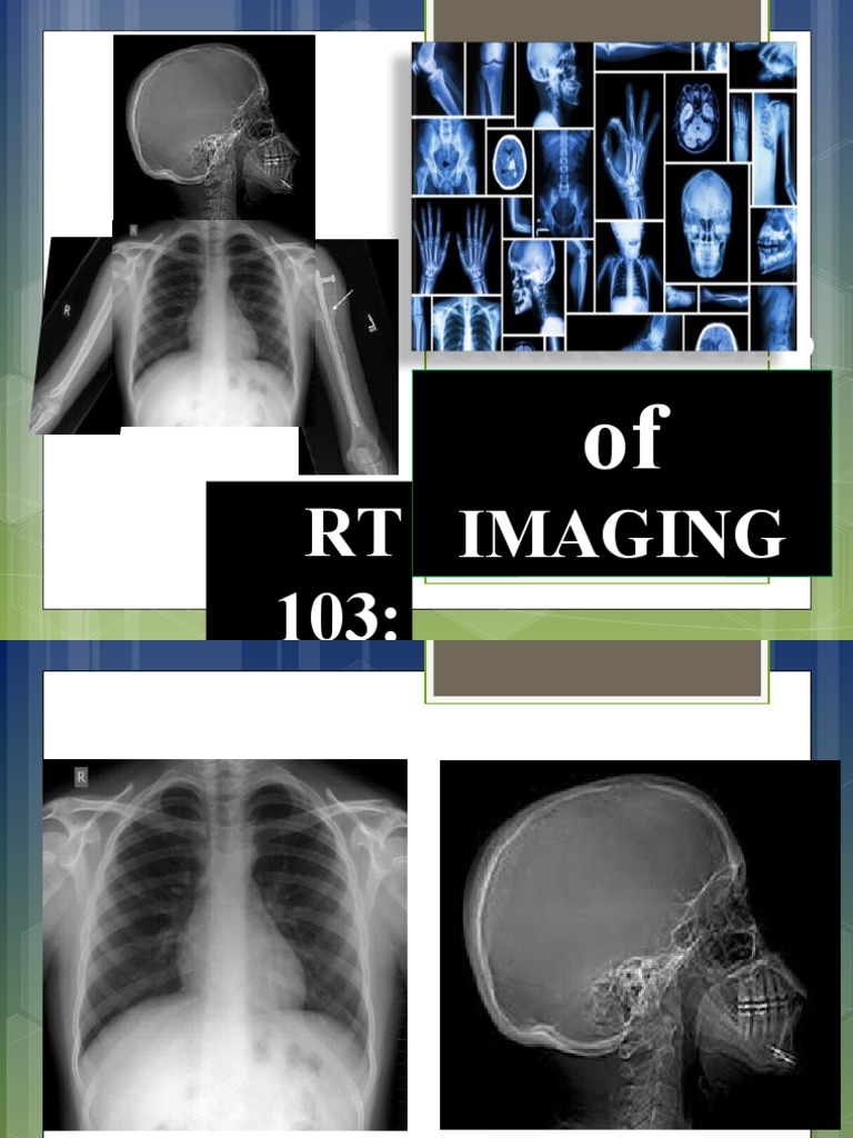 Principles of Imaging | PDF | X Ray | Radiography