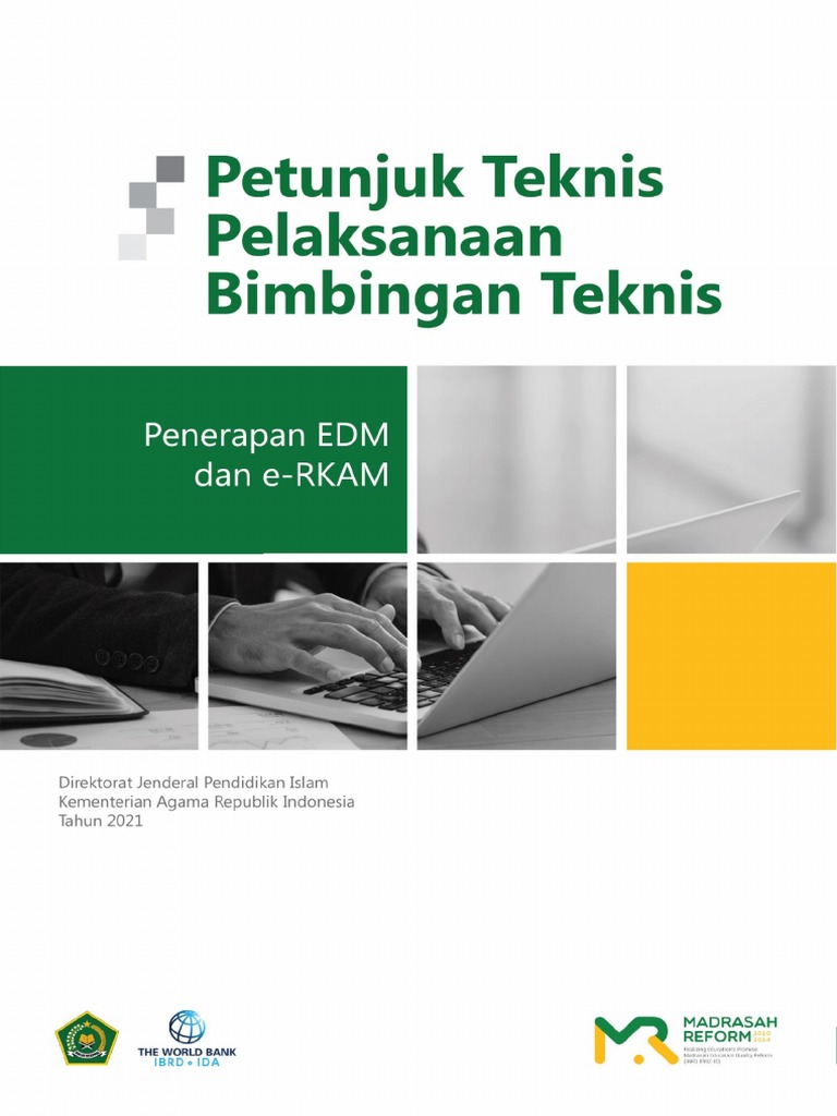 Petunjuk Teknis Pelaksanaan EDM-ERKAM 2021 | PDF