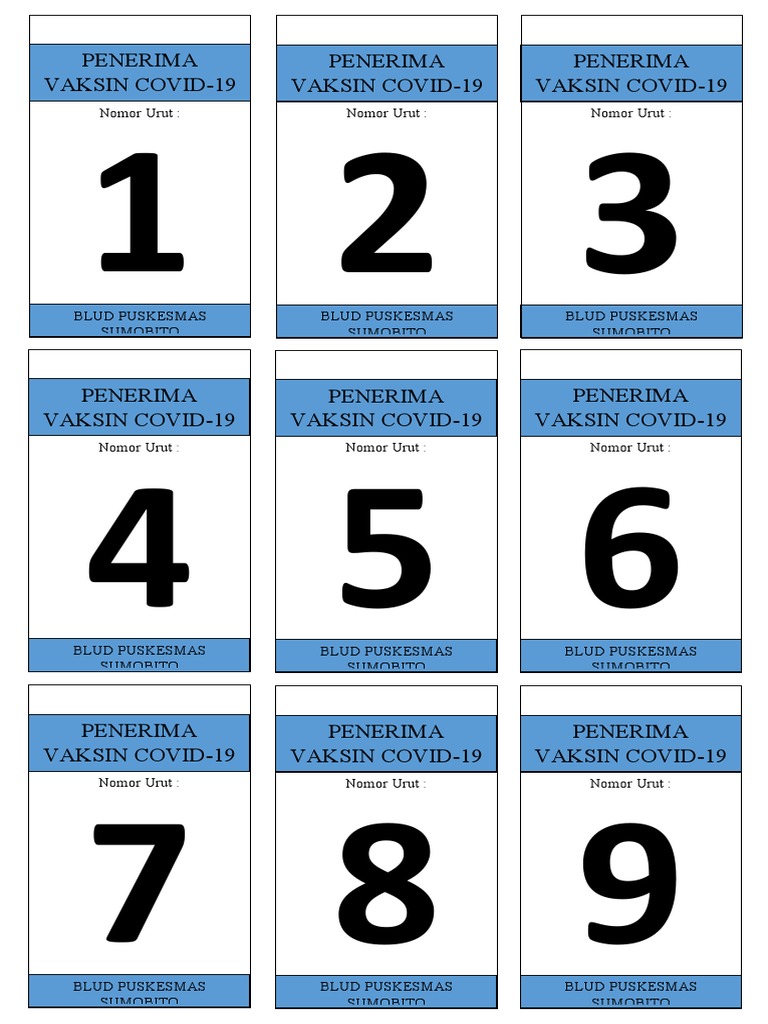 Nomor Kartu Dada | PDF