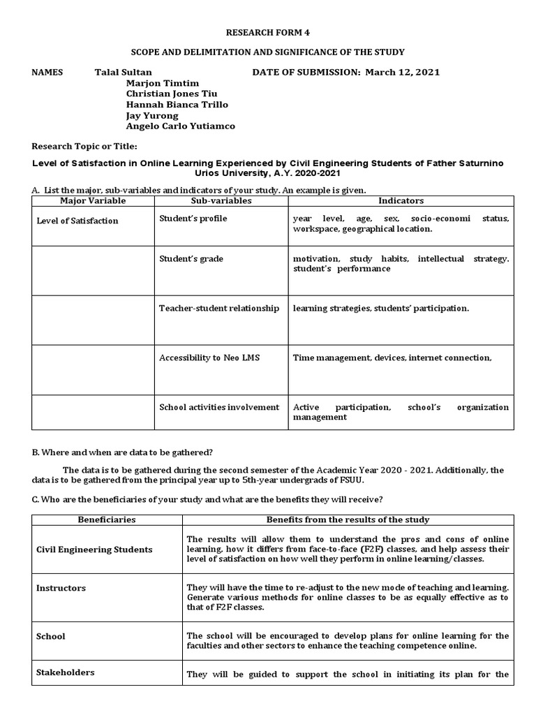 Research Form 4 | PDF | Educational Technology | Learning