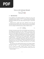 Real Analysis | PDF | Integral | Lebesgue Integration