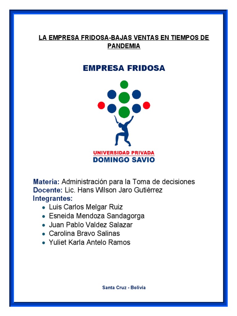 Proyecto Final Empresa Fridosa | PDF | Marketing | Carne