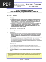 Maintenance Control Manual Template | PDF | Federal Aviation ...