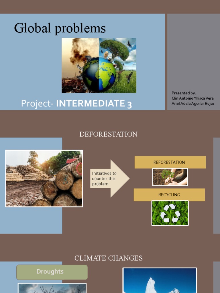 Global Problems: Project-INTERMEDIATE 3 | PDF