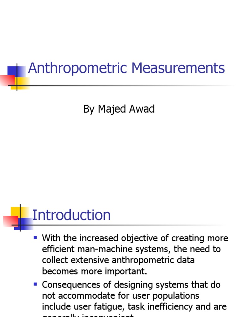 Anthropometric Measurements Overview | PDF | Anthropometry | Length