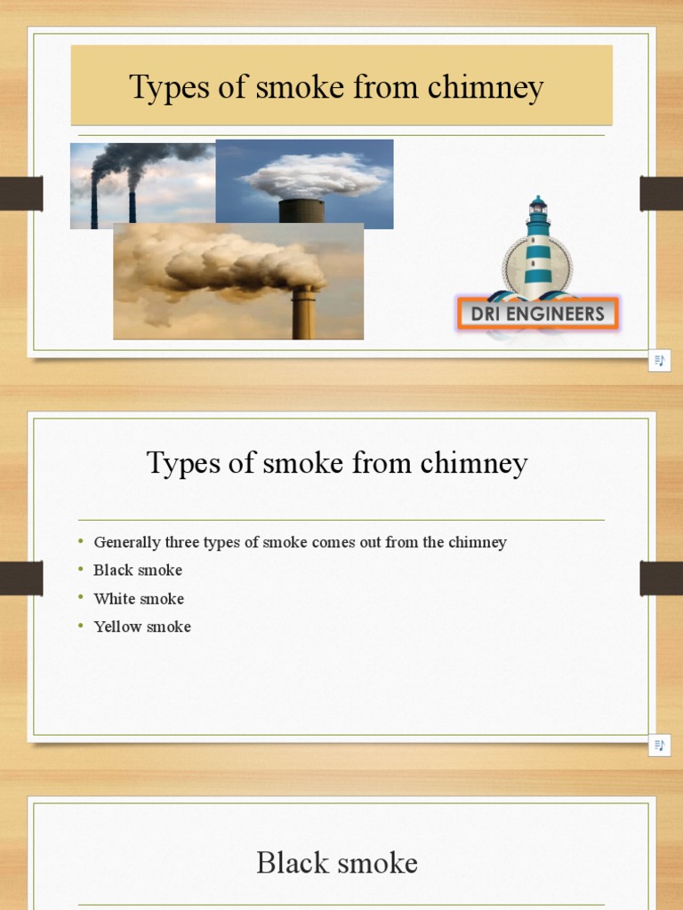Types of Smoke From Chimeny | PDF
