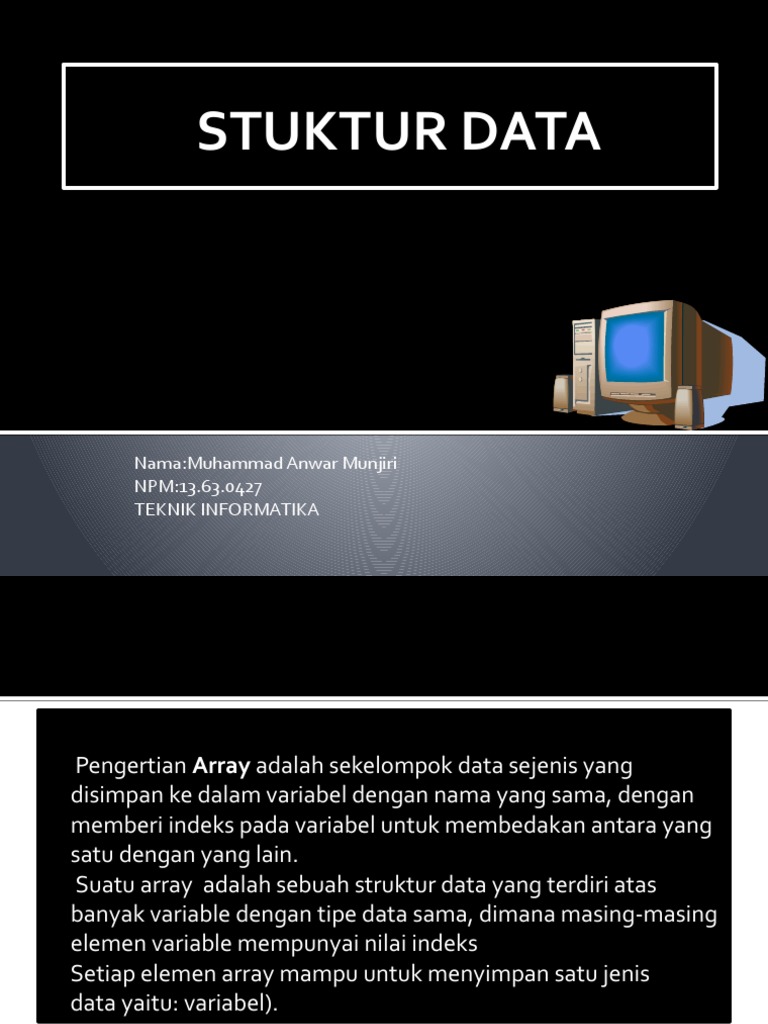 POWERPOINT Struktur Data | PDF