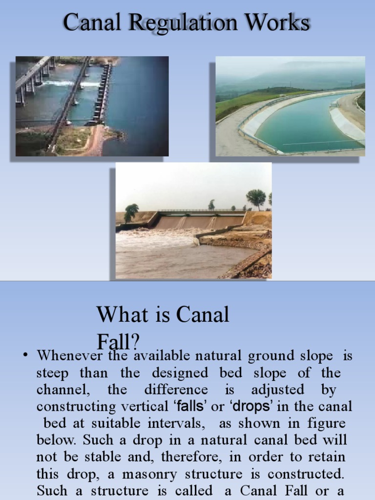 UNIT3 | PDF | Canal | Masonry