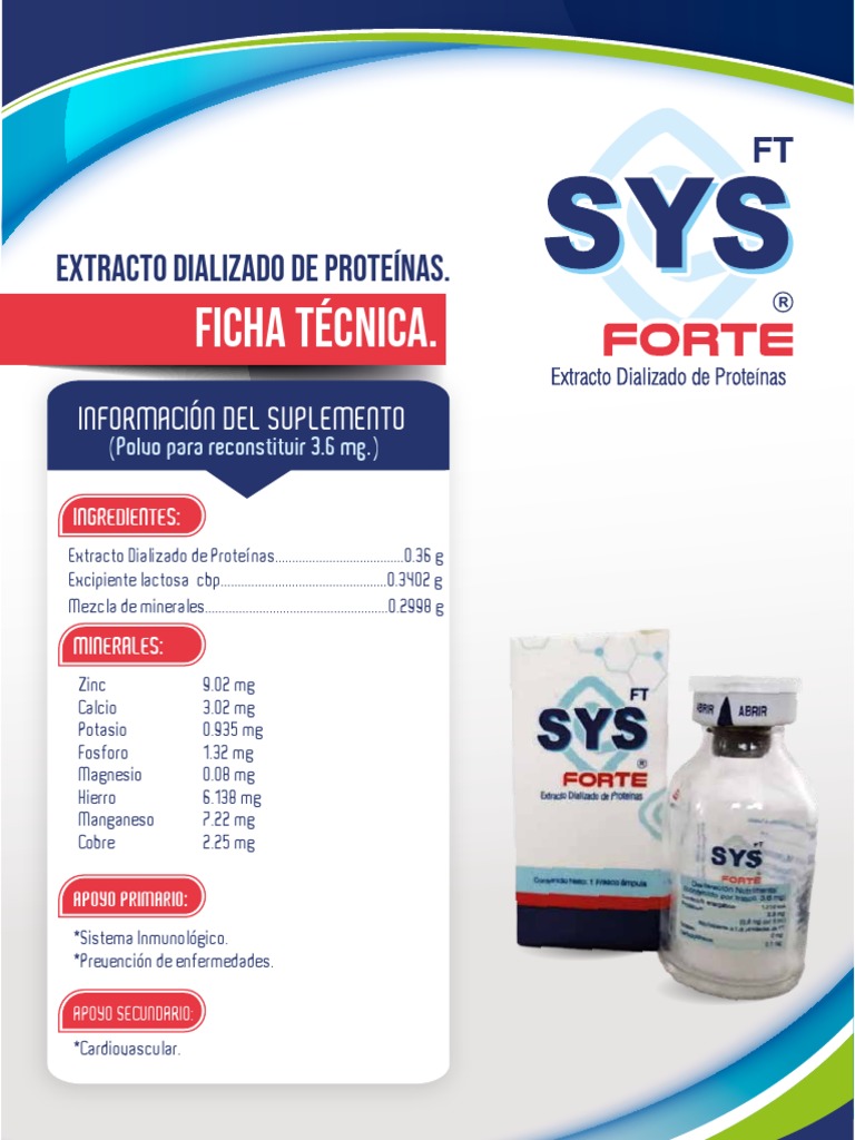 FICHAS SYS Forte | PDF