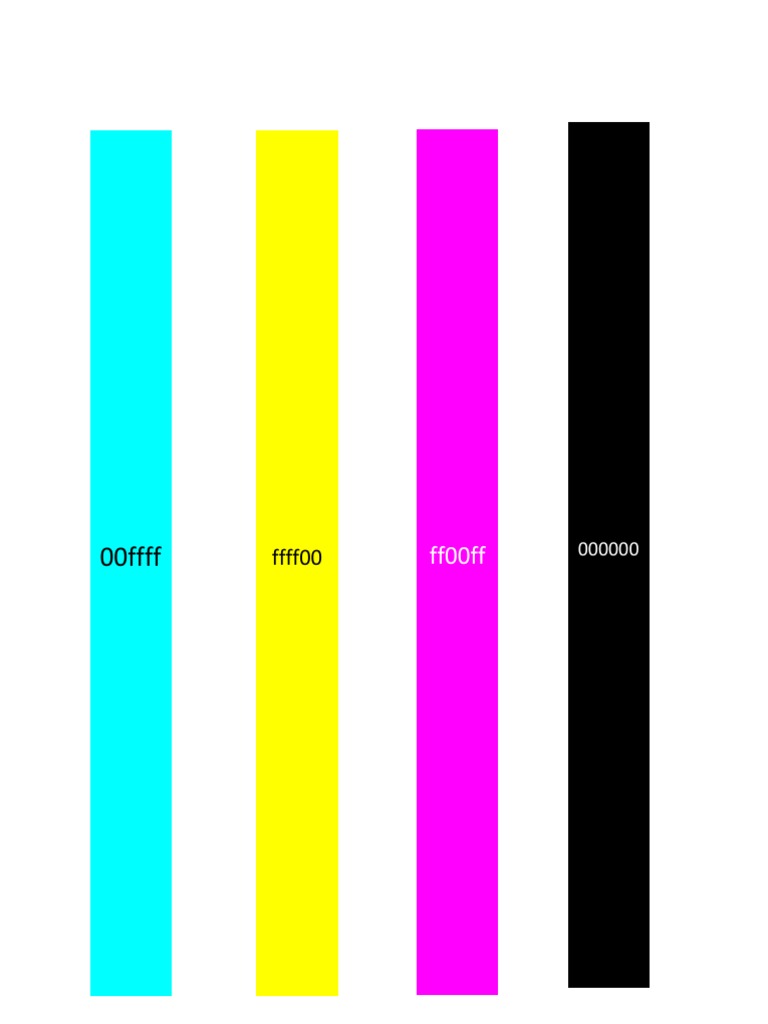 Cmyk Purge Hexcodes | PDF