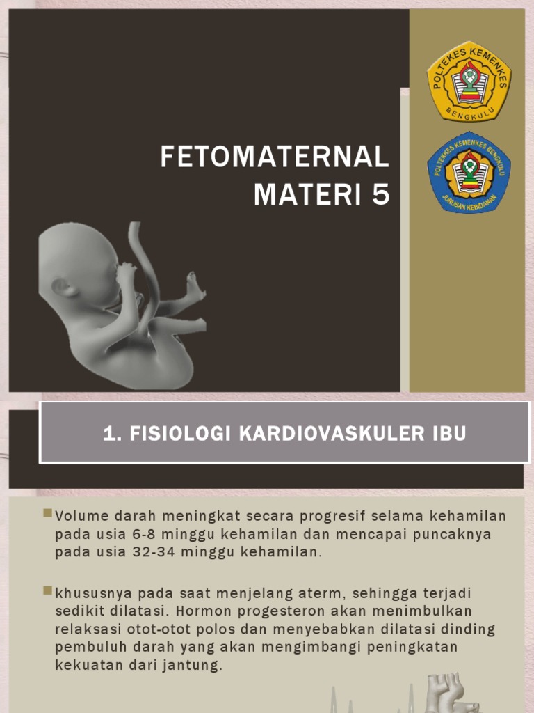 Fetomaternal Kel 5 | PDF | Kesehatan Holistik