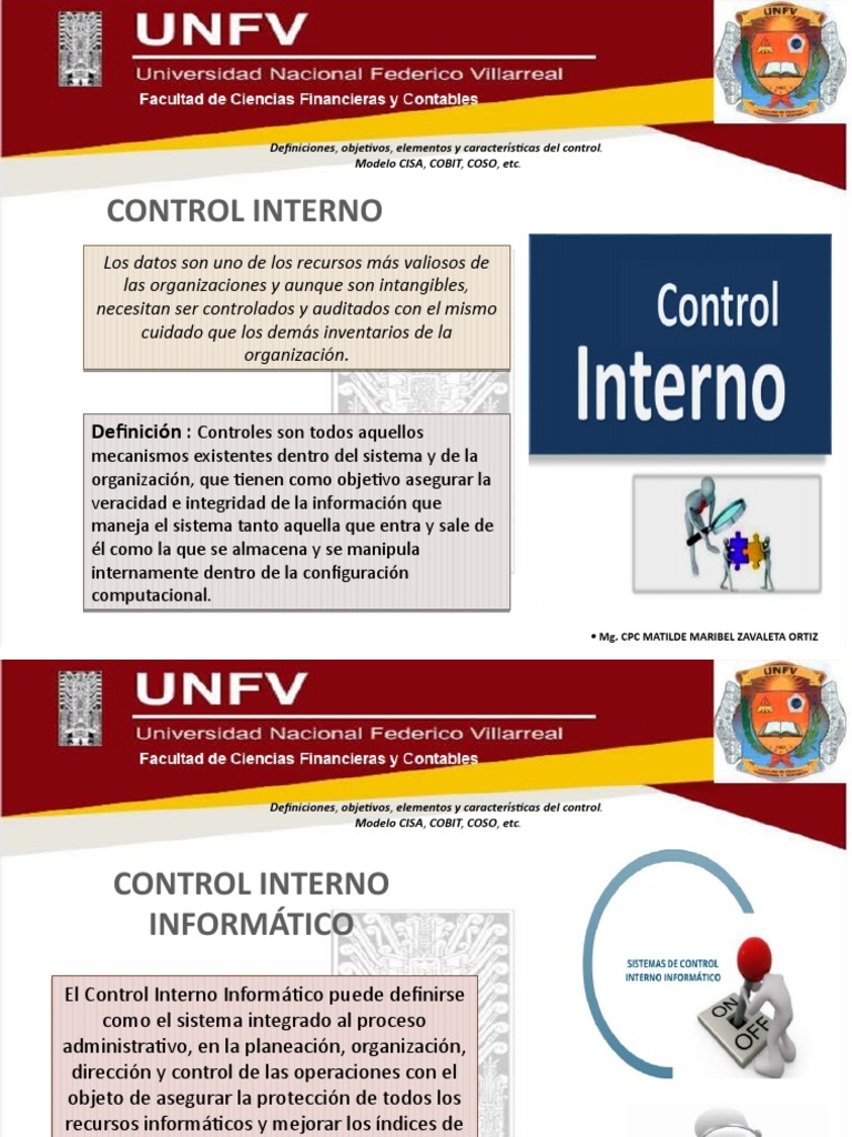Semana 4 Control Interno Informático e Instrumentos de Recopilación de ...
