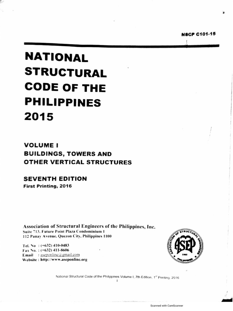 NSCP C101-15 | PDF
