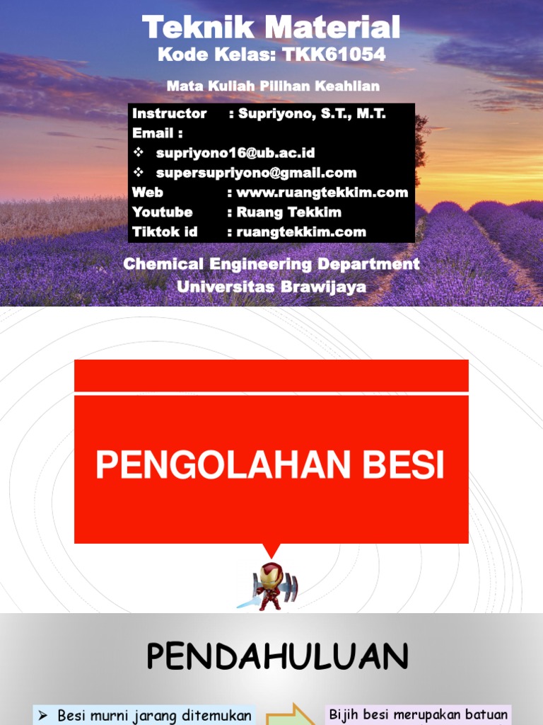 Proses Pengolahan Bijih Besi di Blast Furnace | PDF | Teknologi & Rekayasa