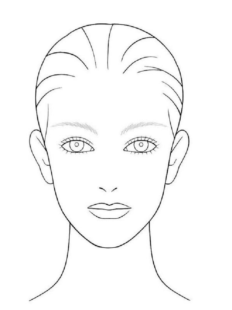 Blank Makeup Schematic | PDF