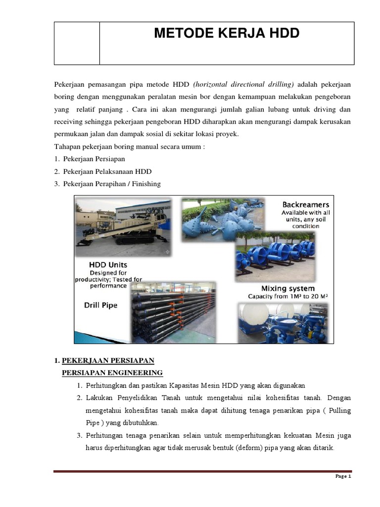 Metode HDD | PDF